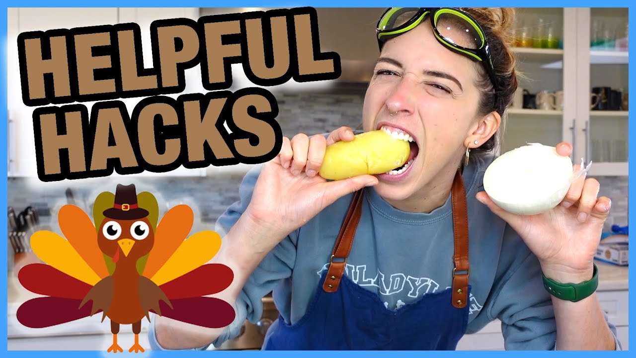 Testing Thanksgiving Cooking Hacks! - YouTube