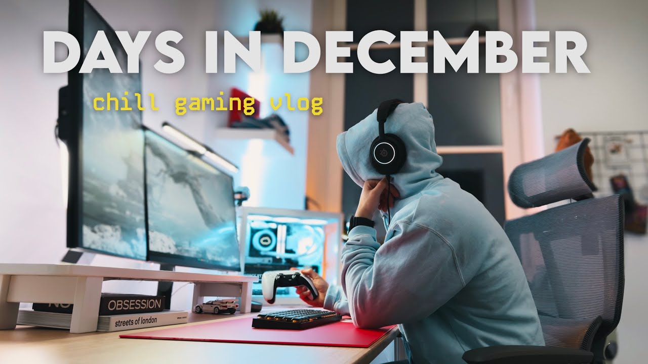 🌨️🎮 gaming vlog | staying in while it’s cold outside, enjoying alone ...