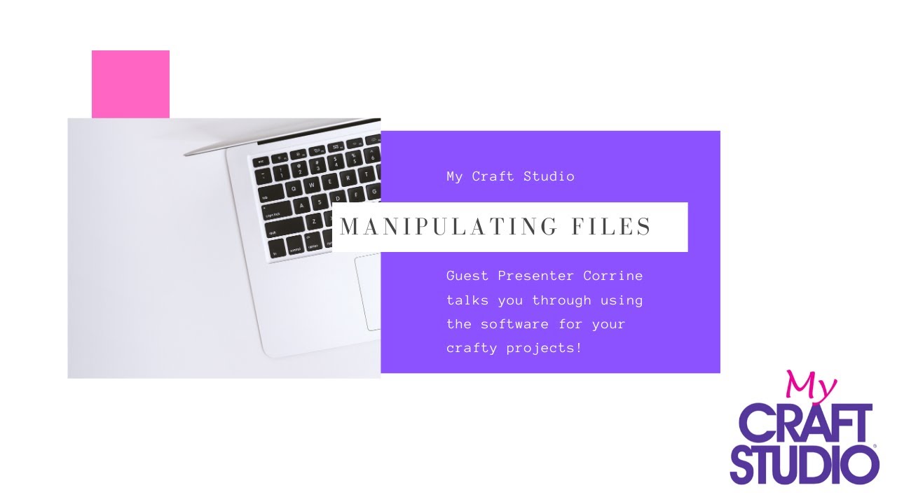 My Craft Studio: Manipulating Files - YouTube