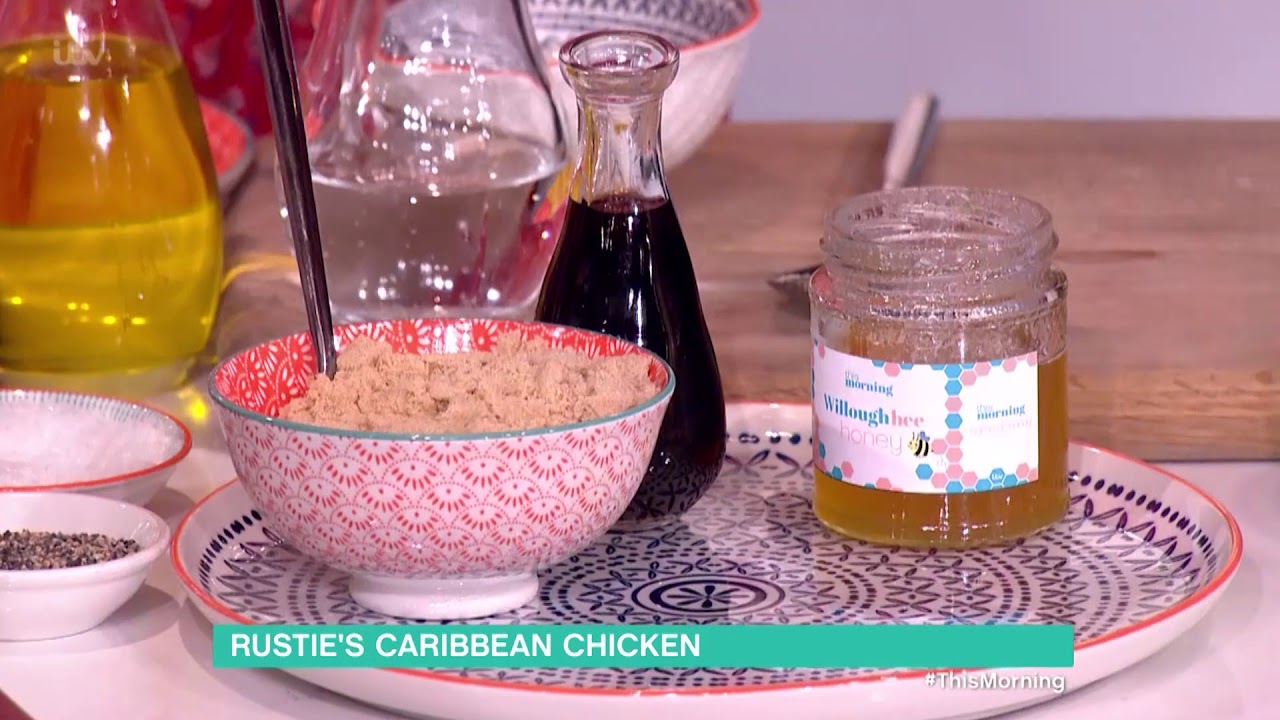 Rustie Lee's Caribbean Chicken and Pineapple | This Morning - YouTube