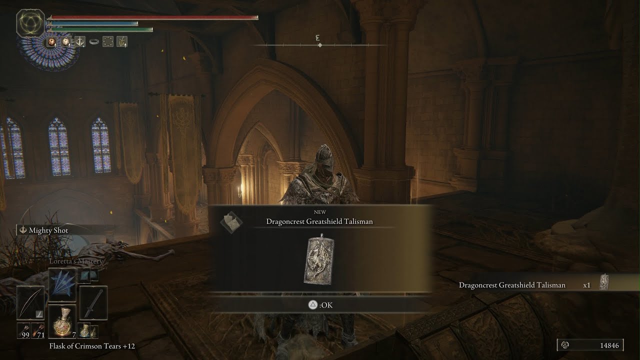 Elden Ring - How to get Dragoncrest Greatshield Talisman (Elphael ...