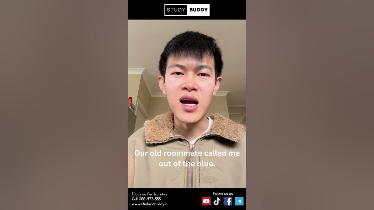 Learn English Idioms | Out of the blue #english #learning #idioms #studybuddy - YouTube