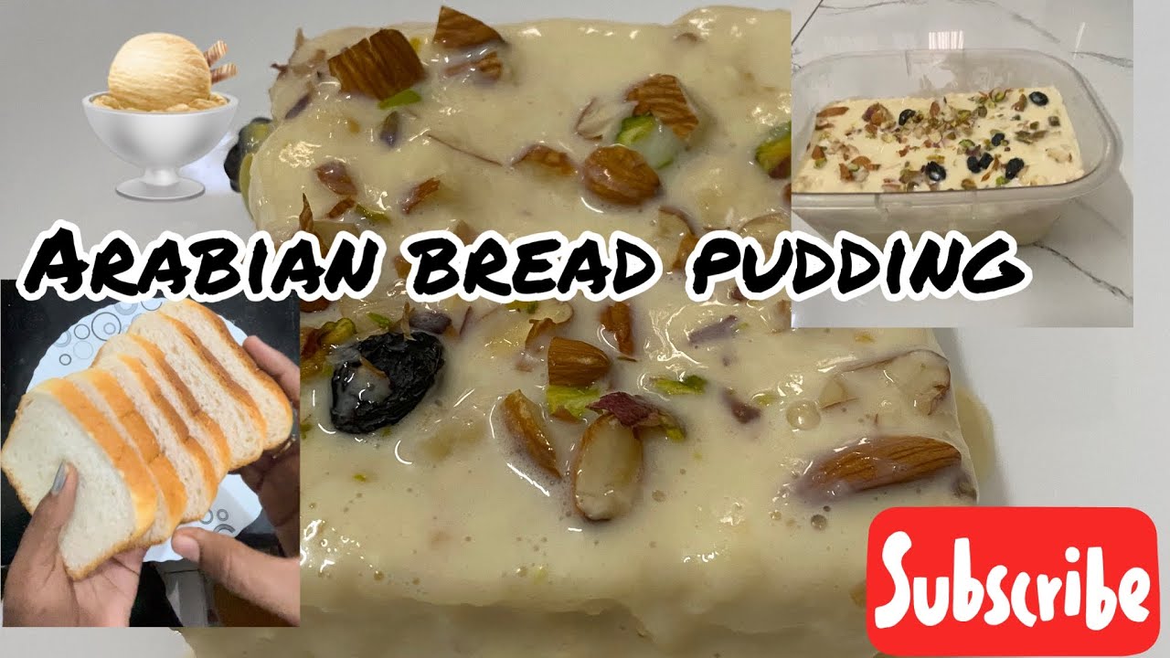 Arabian bread pudding recipe|how to make Arabian pudding recipe# ...