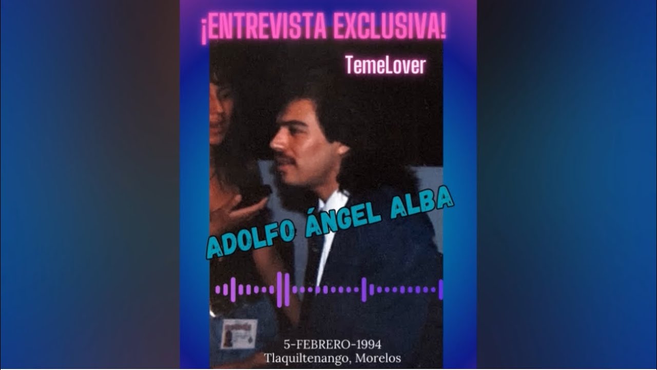 E.4) ADOLFO ÁNGEL ALBA, EL TEMERARIO MAYOR 1994 - YouTube
