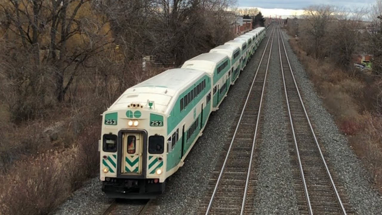 Go Train 604 (Nice Driver) Jan/28/2020 - YouTube