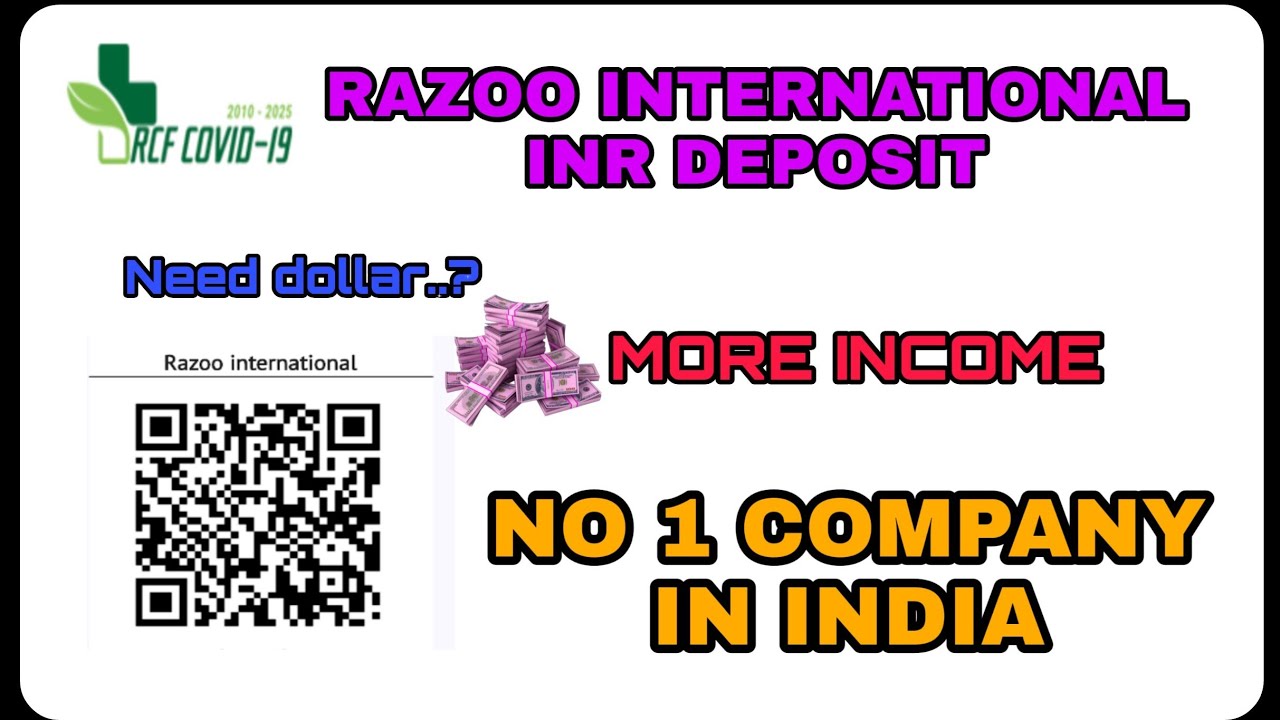 Razoo international live INR DEPOSIT & dollar buy credit in one second ...