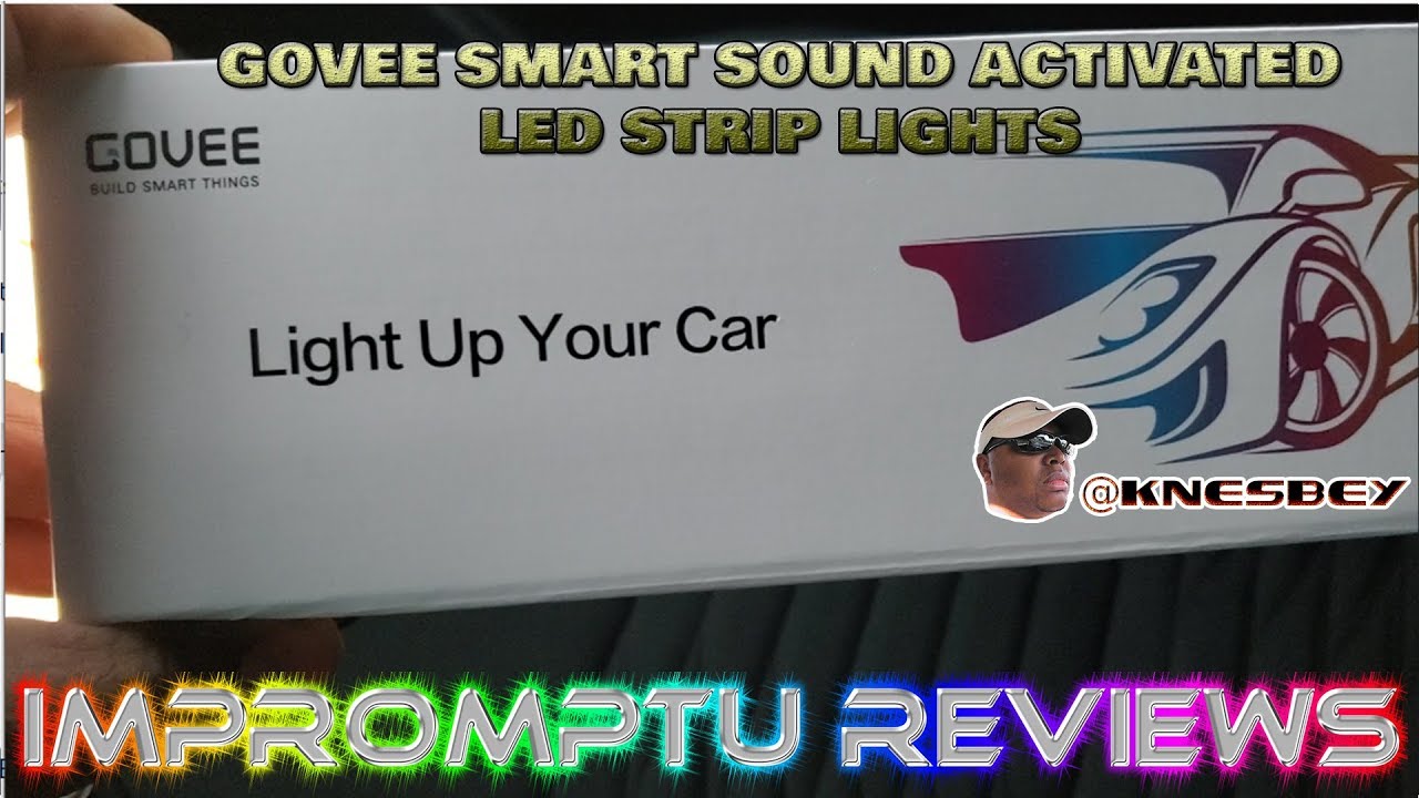 CAR TECH GOVEE SMART LED STRIP LIGHTS - YouTube