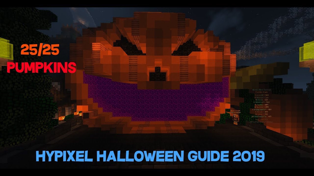 ALL CANDY BASKET LOCATIONS 2019! [25/25] - Hypixel - YouTube