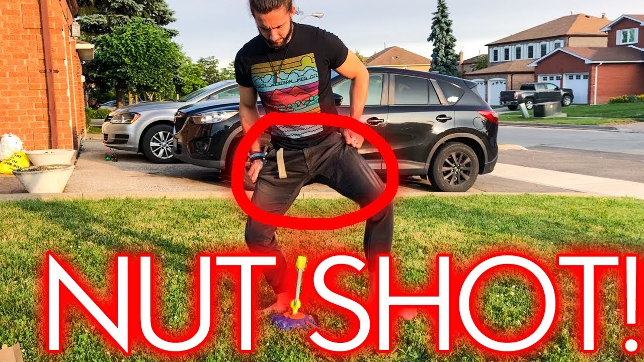 NERF TOY NUT SHOT! - YouTube