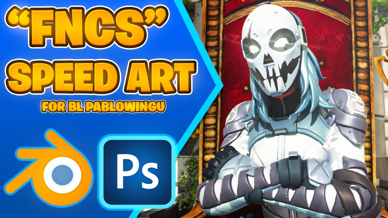 How i made "FNCS" for BL Pablowingu | Fortnite Thumbnail Speedart - YouTube