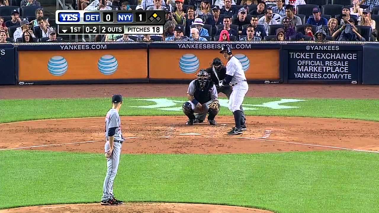 2013/08/09 A-Rod's first at-bat in Bronx - YouTube