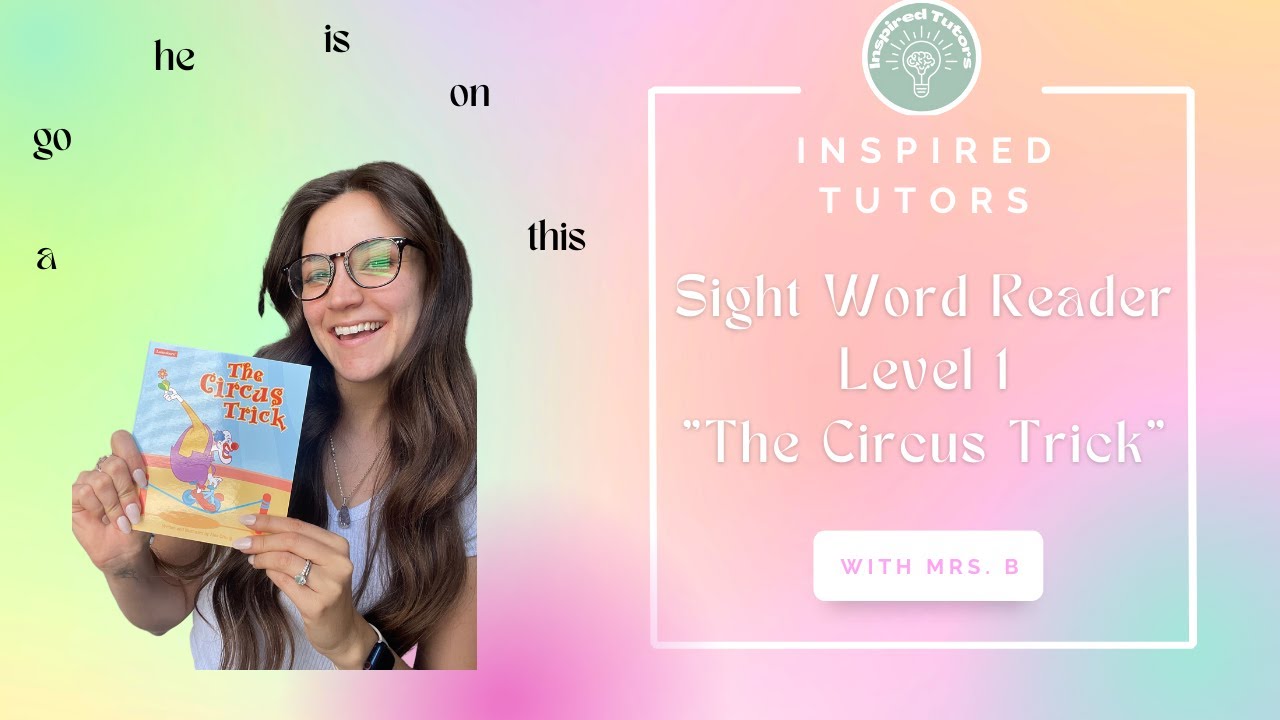 Sight Word Read Aloud! - YouTube