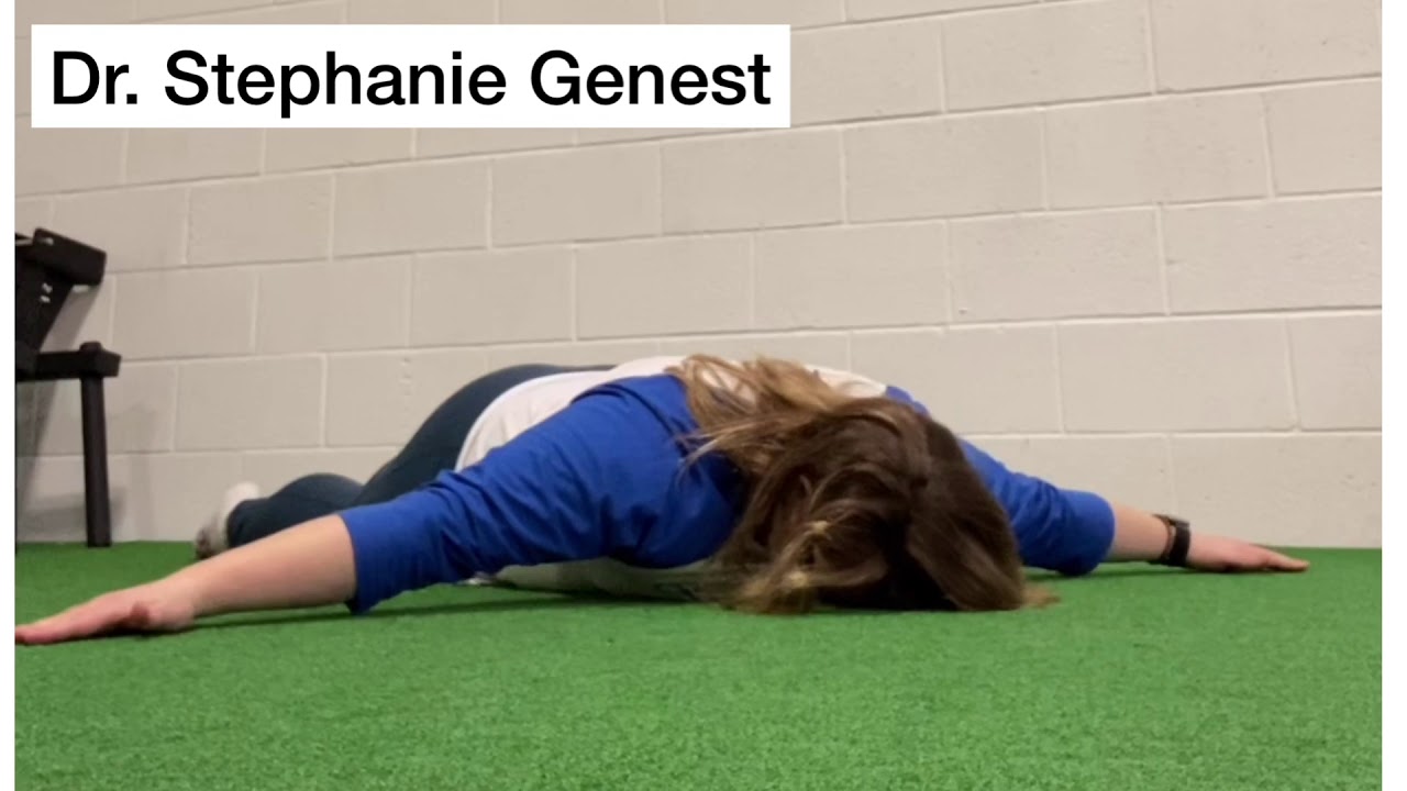 Prone T, Y, I, W, Swimmers, Angels - YouTube
