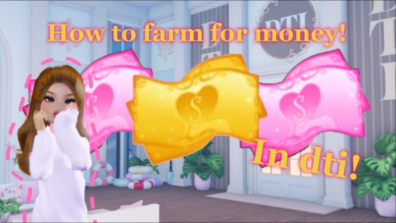 How to farm for money in dti! - YouTube