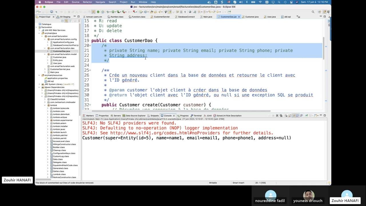 huitieme seance java jee deuxieme partie - YouTube