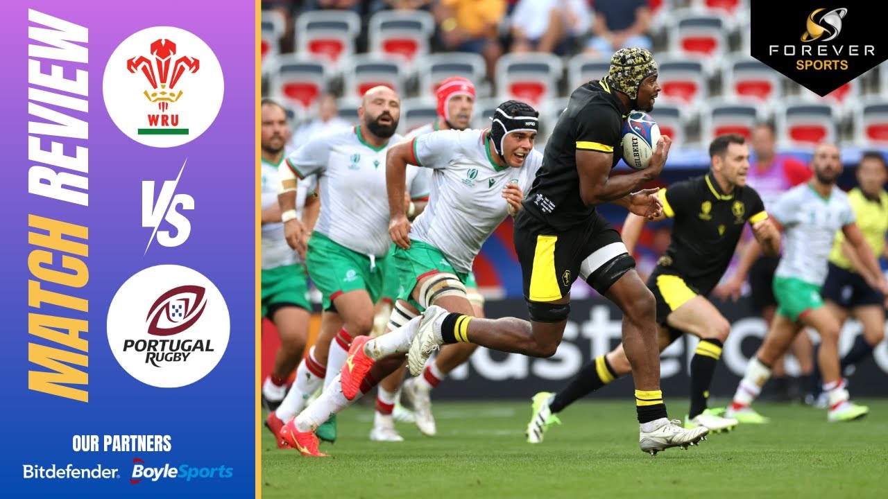 WALES DOWN PORTUGAL | Wales vs Portugal Review | Rugby World Cup ...