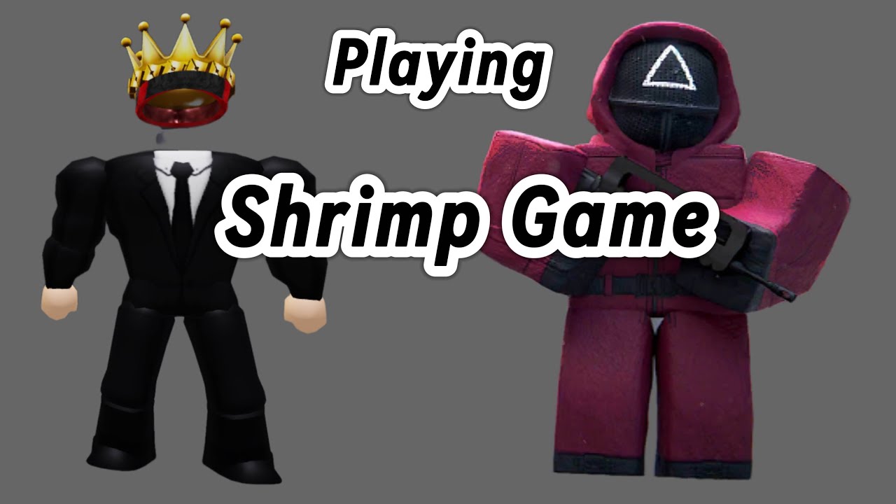 Playing Roblox | Shrimp Game - YouTube