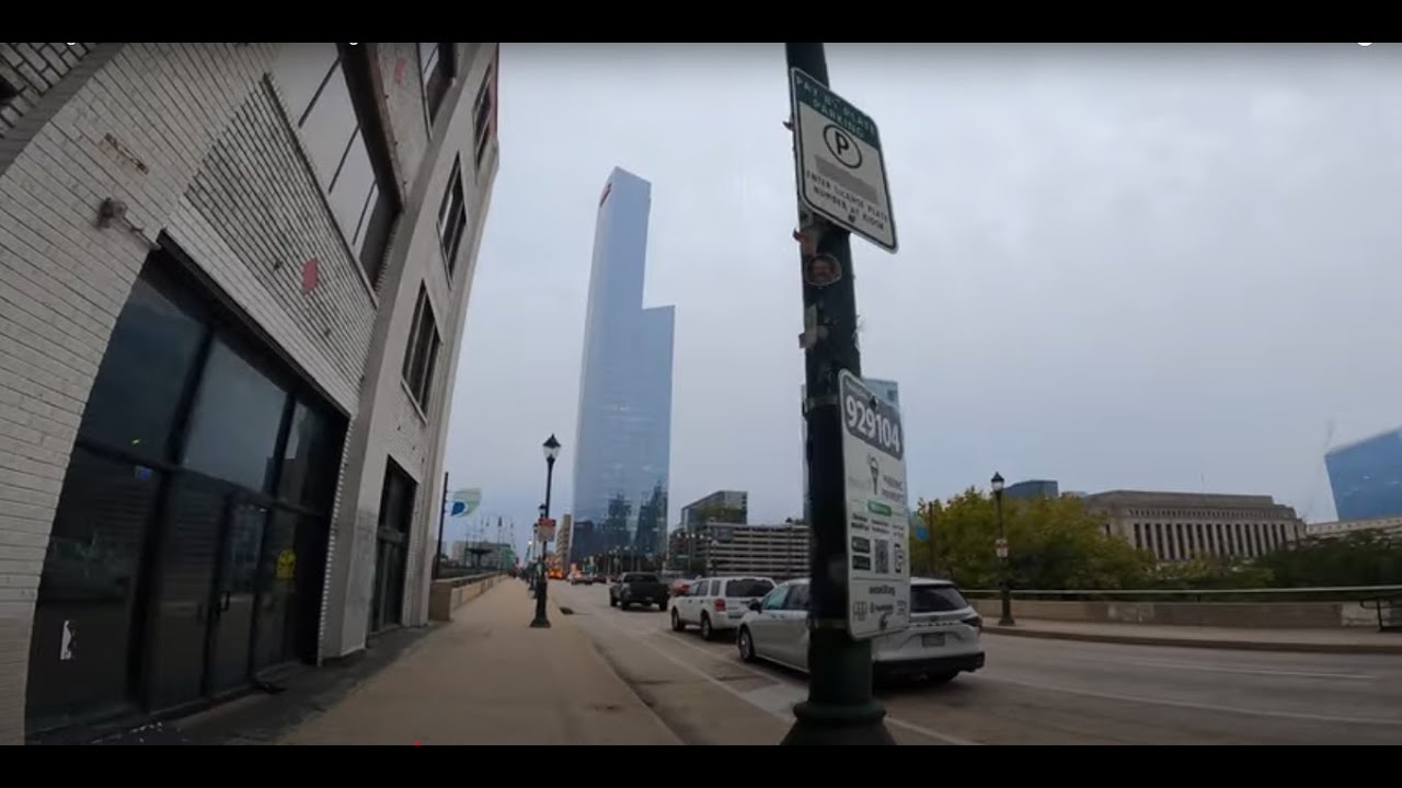 Walking West Over the Walnut Street Bridge towards to UPENN Athletic ...