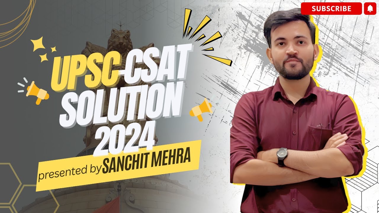 UPSC CSAT 2024||DETAILED SOLUTION|| - YouTube