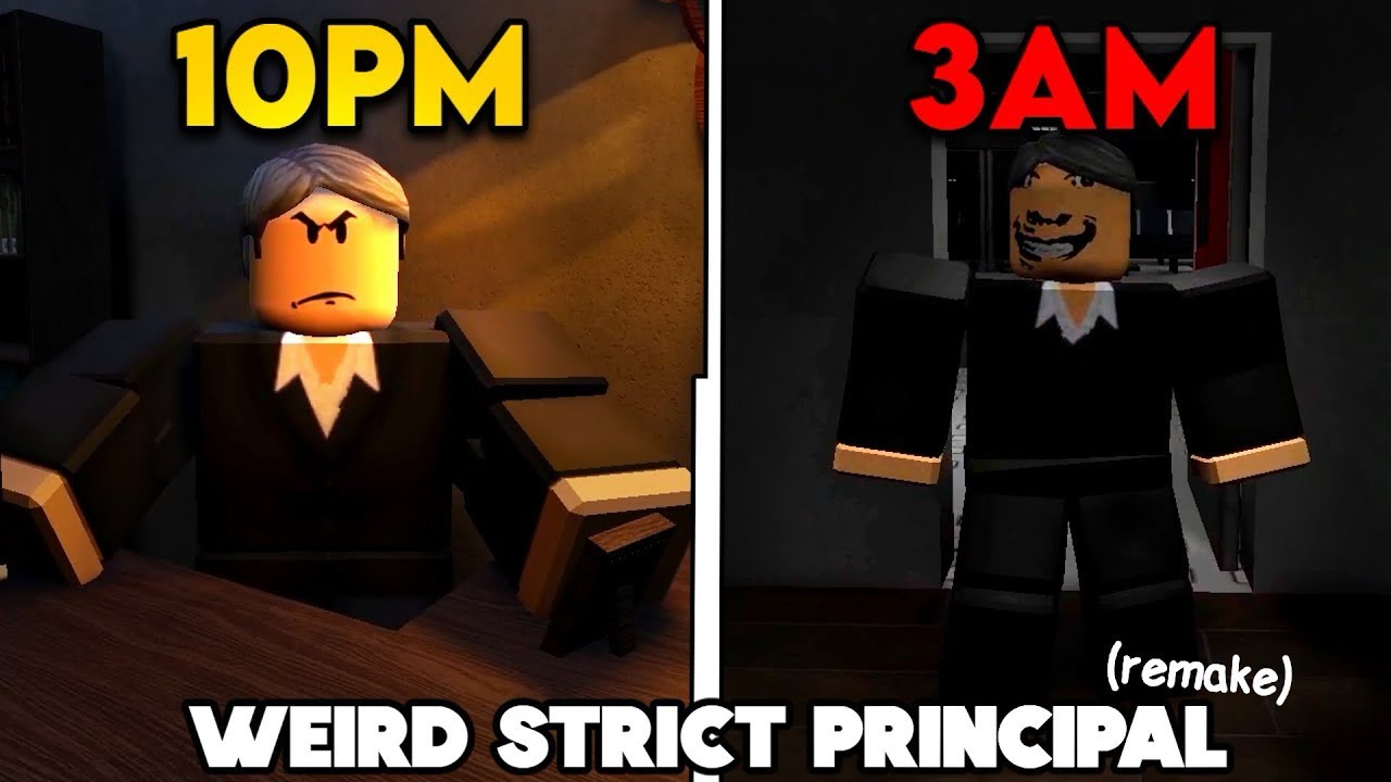 Roblox Weird Strict Principal-REMAKE-(FULL WALKTHROUGH) - YouTube