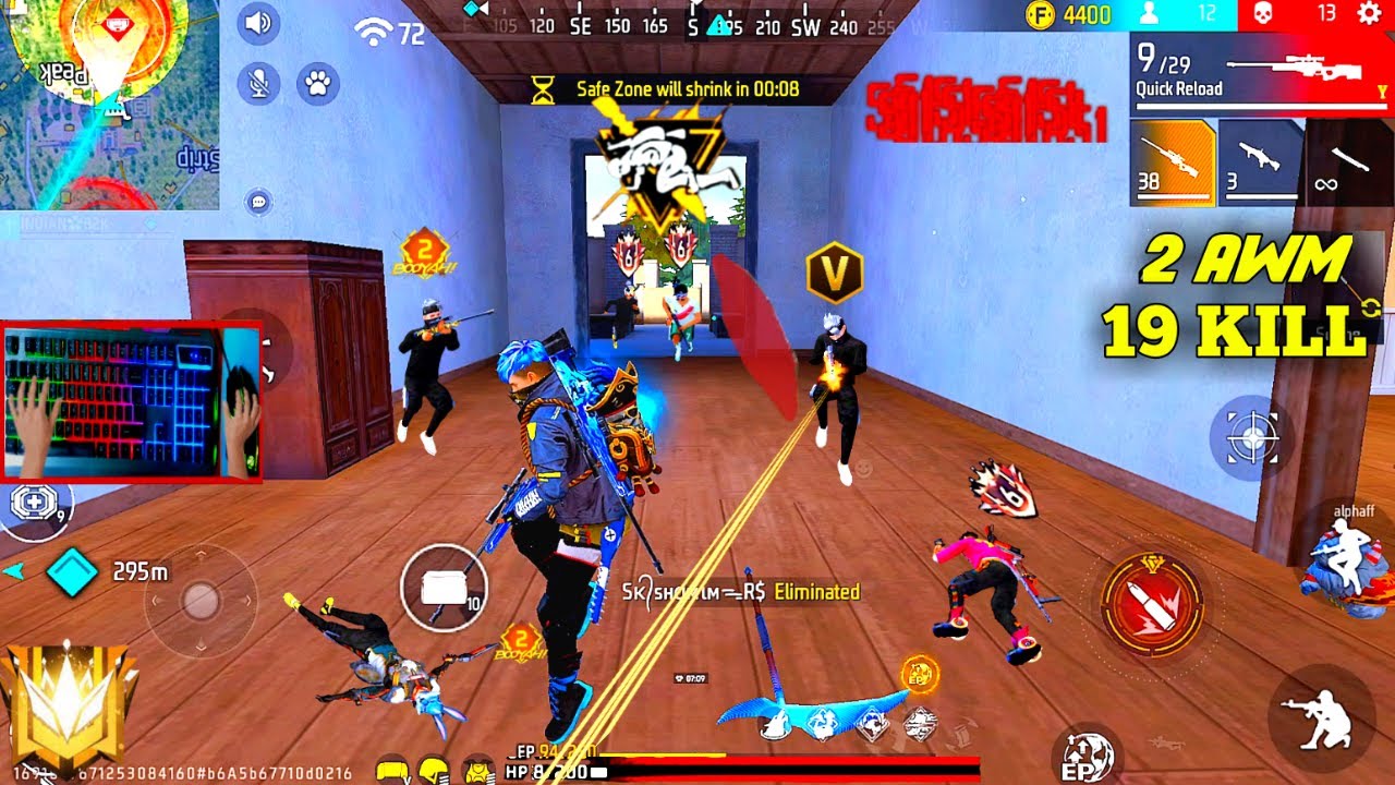 [ IND FF ] AWM+UMP 100% RUSH GAME PLAY || MUST WATCH - YouTube