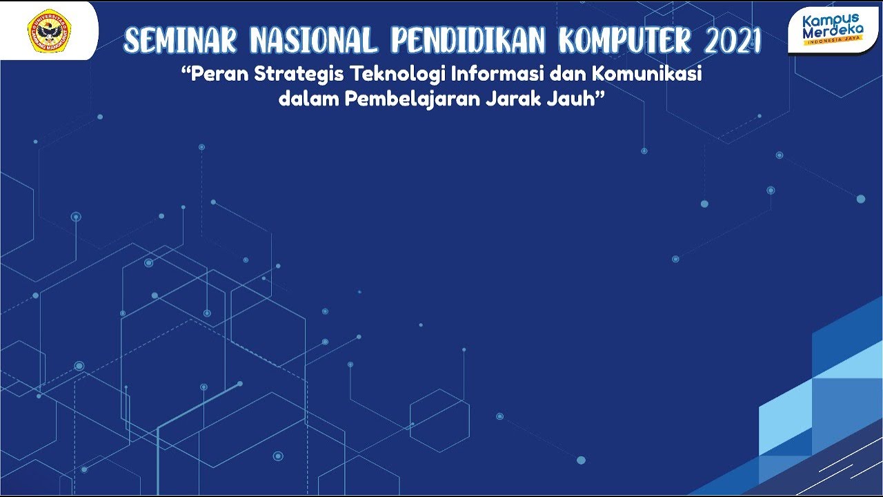Seminar Nasional PILKOM 2021 - PART 2 - YouTube