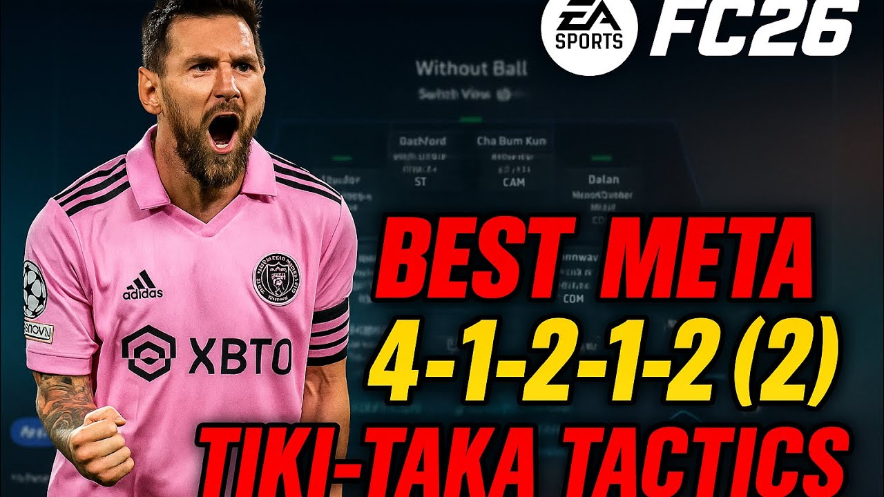 🚨 BEST META 4-1-2-1-2(2) custom tactics & instructions to SCORE MORE ...