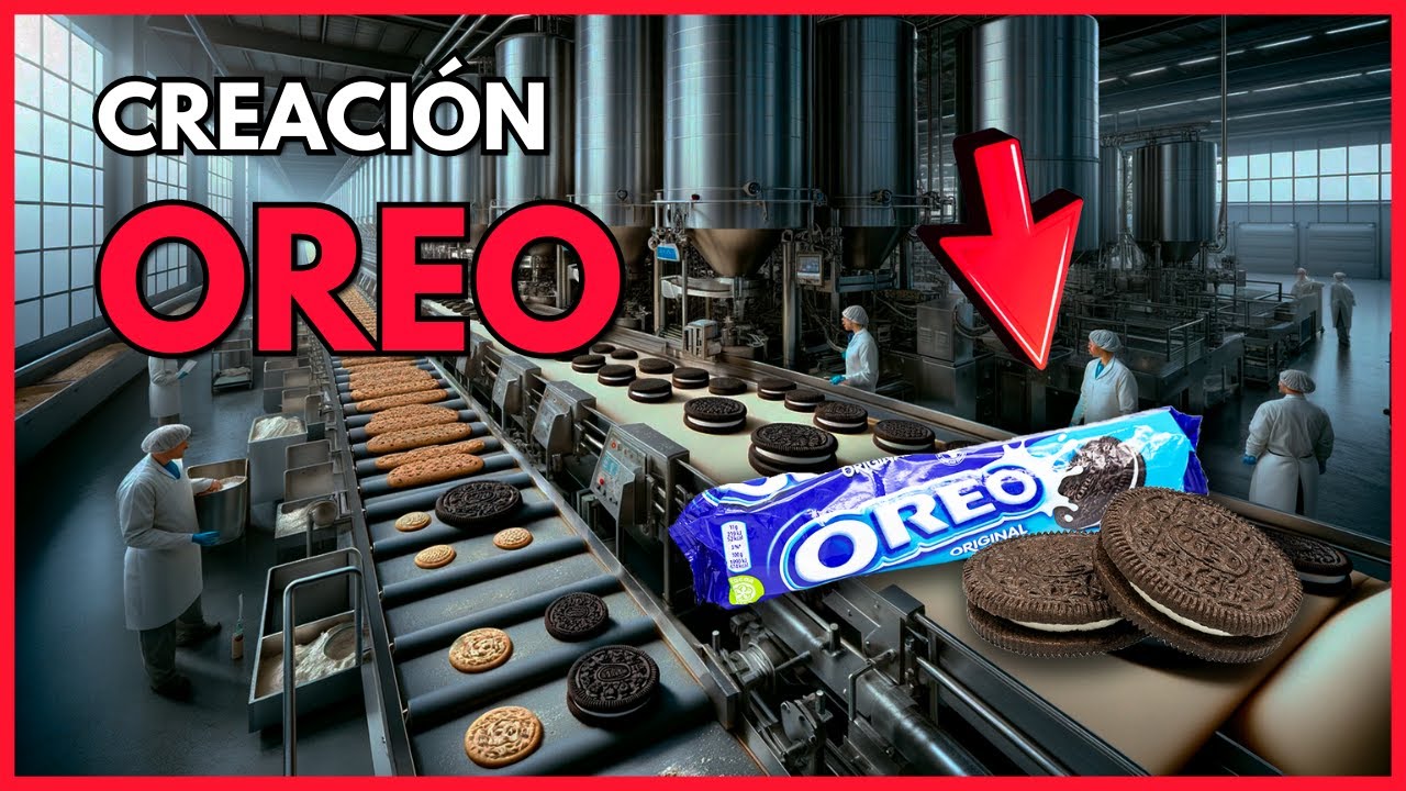 Descubre CÓMO se FABRICAN las OREO 🍪 | Así se Hacen las Oreo, Paso a ...