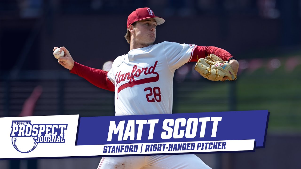 2025 MLB Draft Conversation: Matt Scott, RHP, Stanford - YouTube