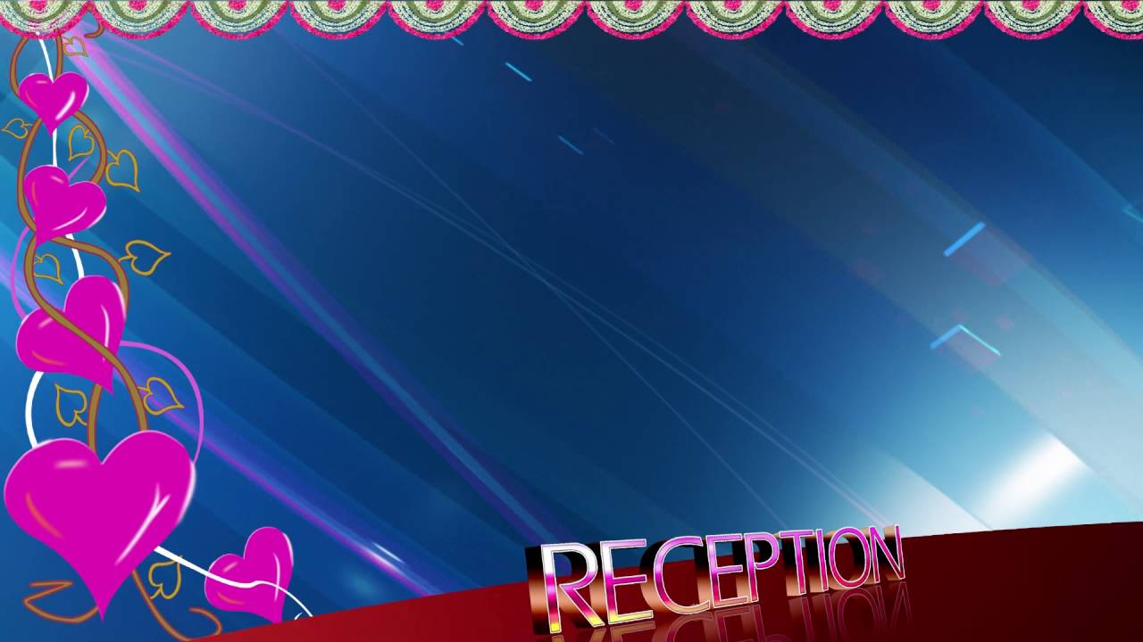 Reception hd backgrounds 3 - YouTube