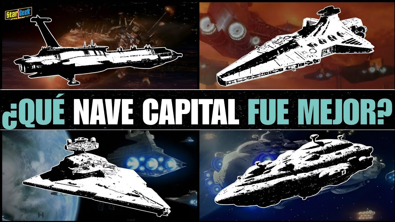 ¿Qué FACCIÓN de Star Wars Tiene la Mejor NAVE CAPITAL? Explicado - YouTube