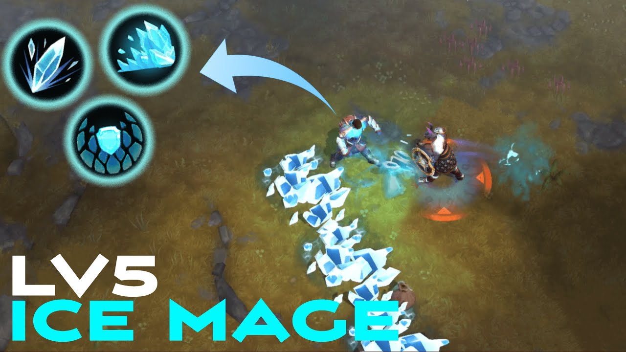 Ice Mage Lv5 PVP In Frostborn - YouTube