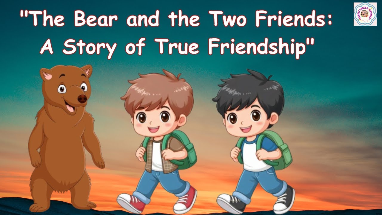 The Bear and Two Friends/ Forest Story/ moral stories for kids /story ...