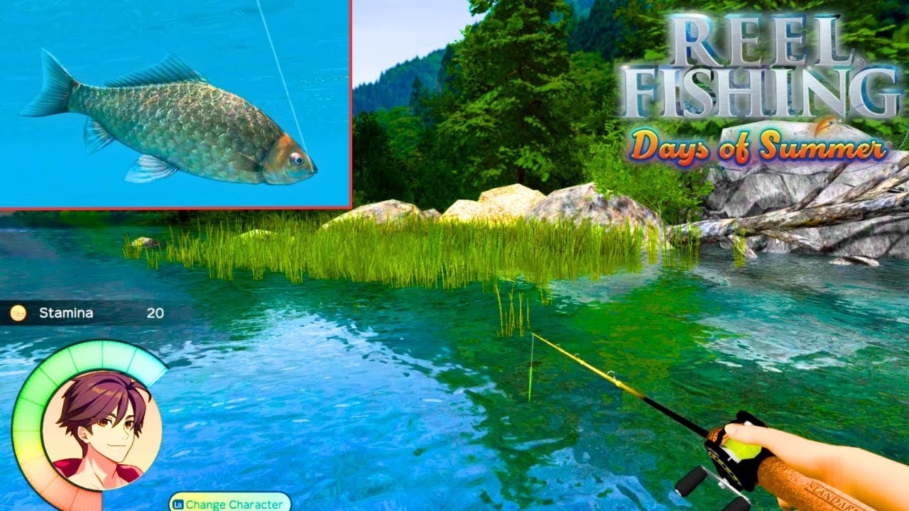 First Look and Keyboard Controls | Reel Fishing: Days of Summer | Ep 1 ...