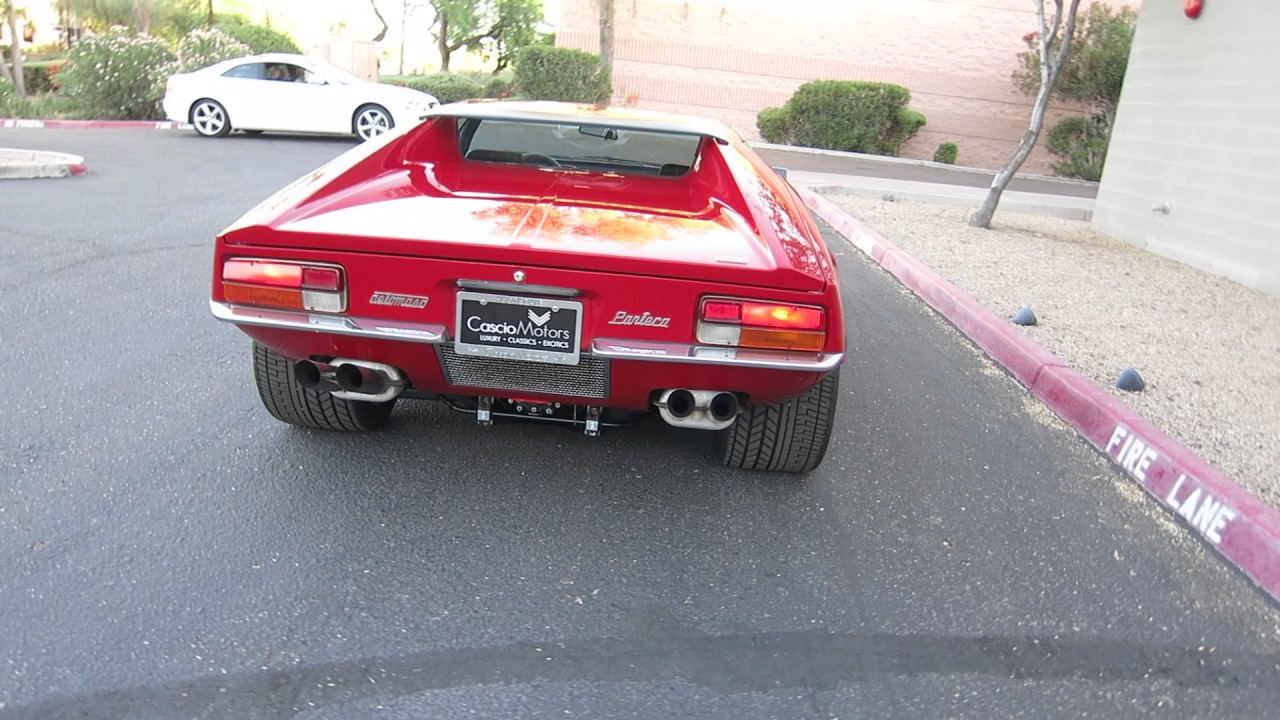1972 De Tomaso Pantera Fully Restored 351C For Sale Scottsdale AZ ...