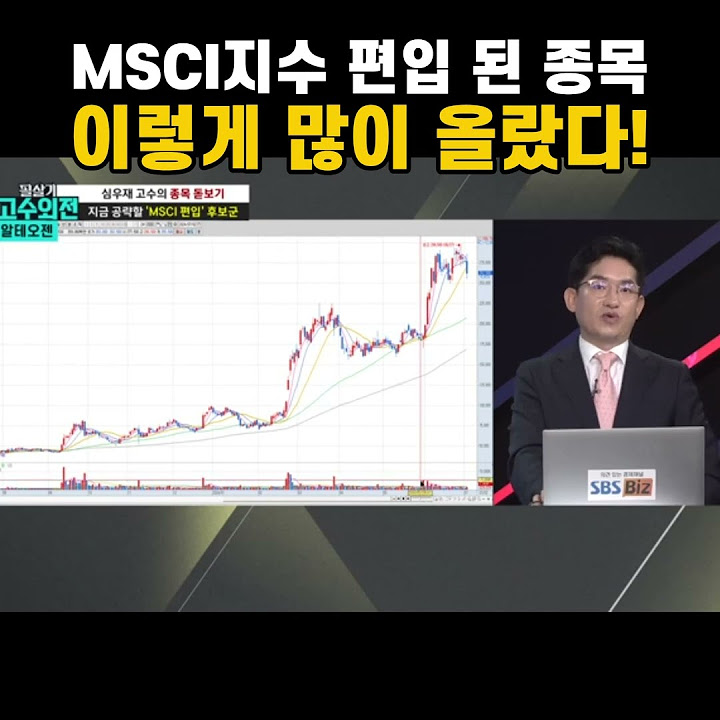 한미반도체·알테오젠 주가로 확인되는 MSCI지수 편입 효과(20240708) - YouTube