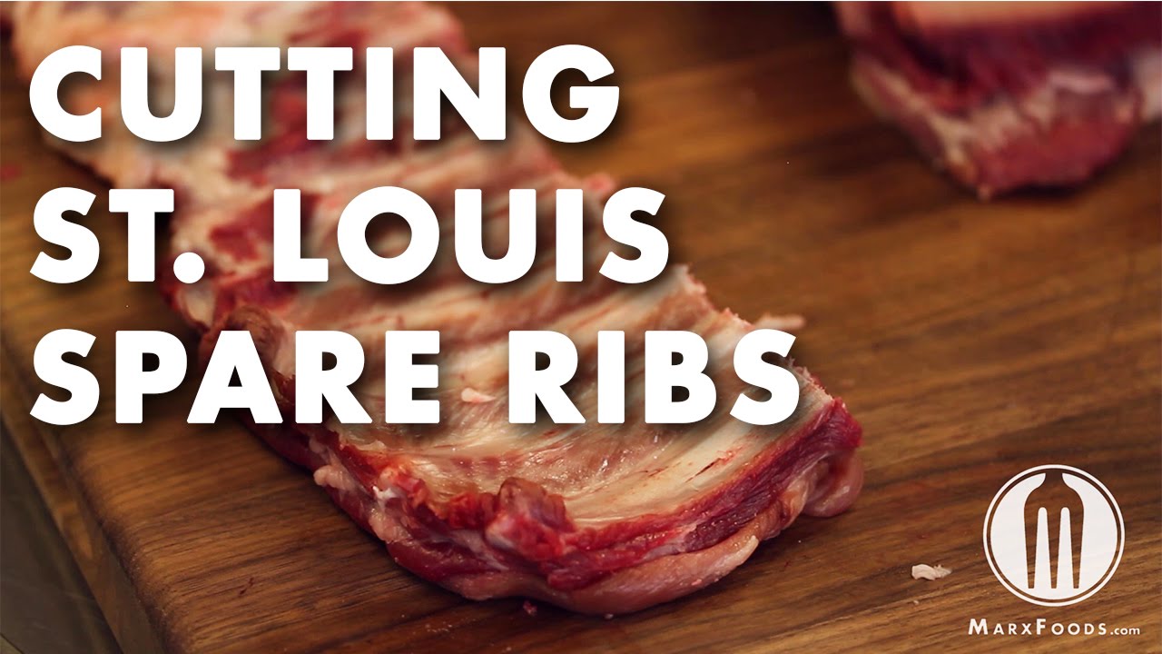 Wild Boar Butchery - Cutting St Louis Spare Ribs Video - YouTube