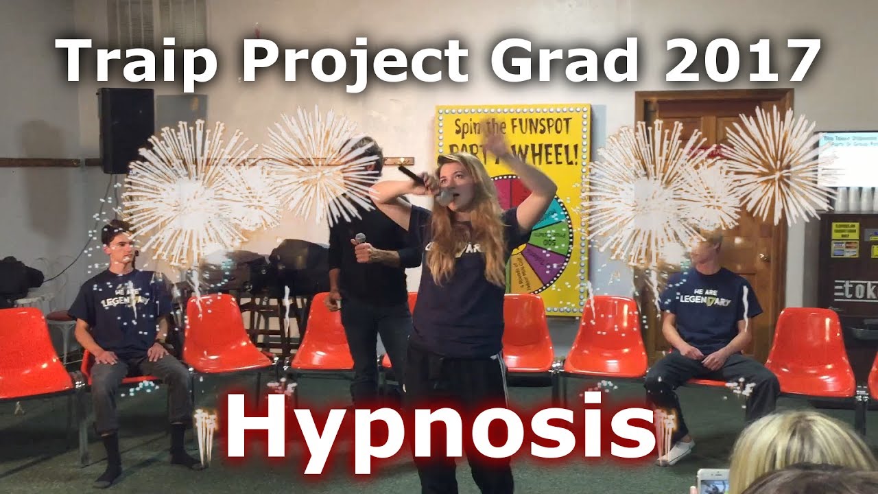 Hypnosis on the Traip Academy Class of 2017 (Project Grad) - YouTube