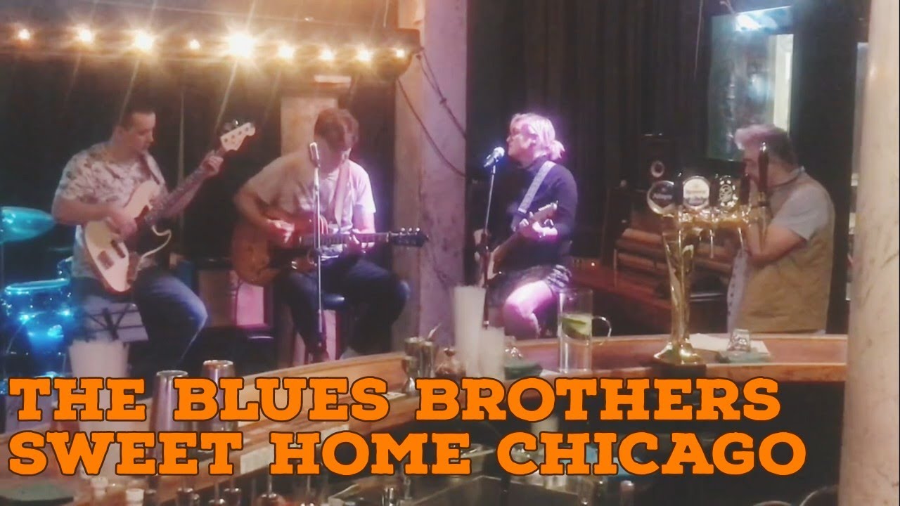 The Blues Brothers - Sweet Home Chicago | Blues Jam в The Hat Bar ...