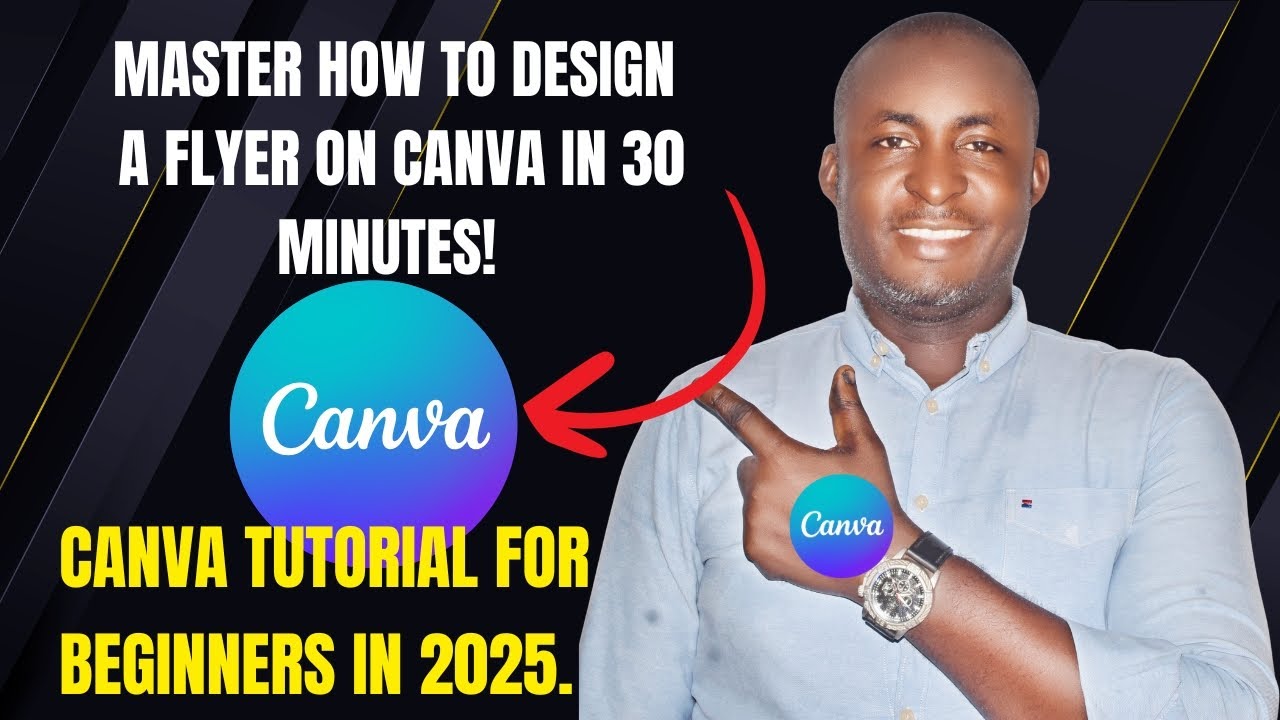 MASTER HOW TO DESIGN A FLYER ON CANVA IN 30 MINUTES! Canva Tutorial For ...