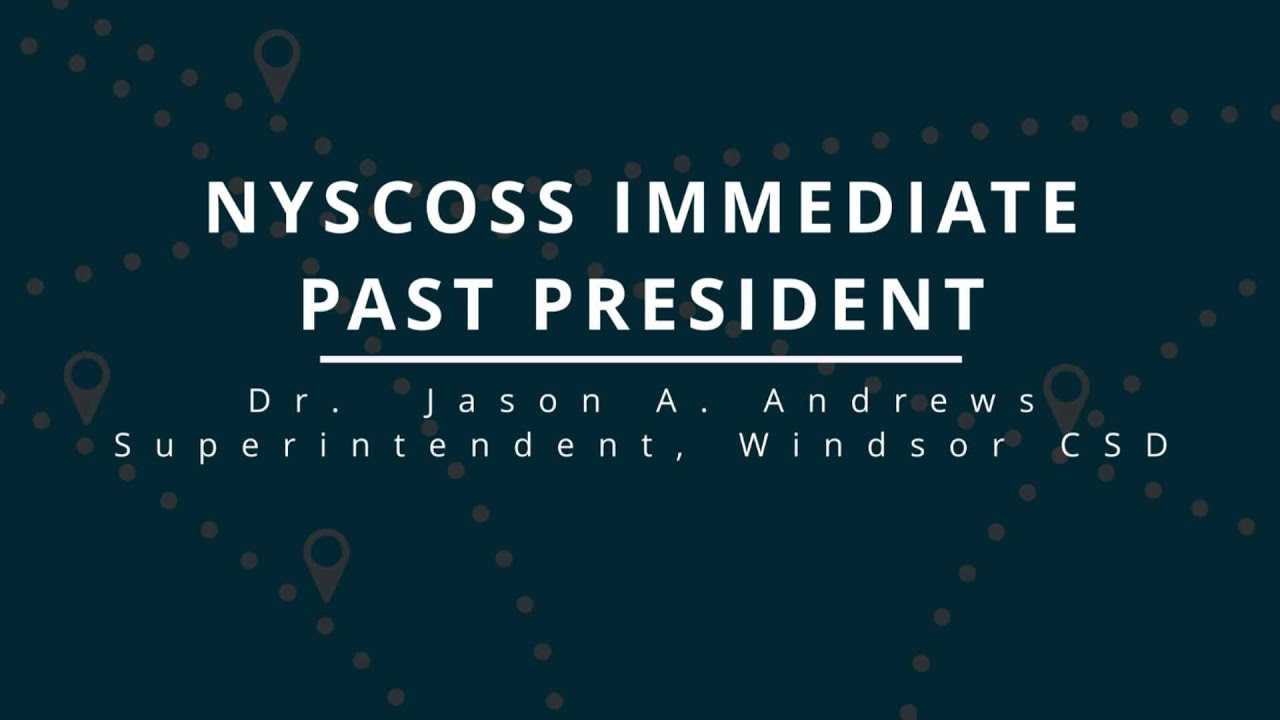 Past President Jason Andrew, Superintendent, Windsor Recognition - YouTube