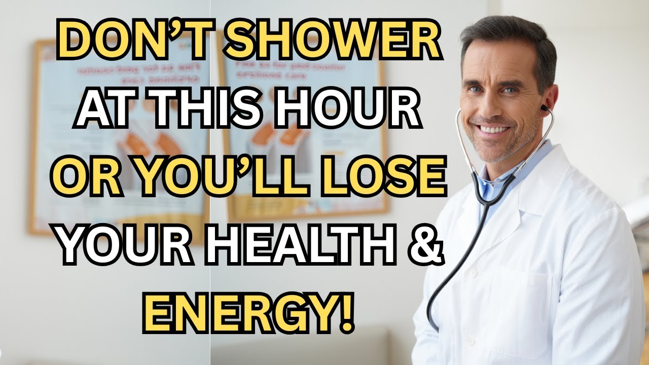 Don’t Shower At This Hour Or You’ll Lose Your Health & Energy! - YouTube