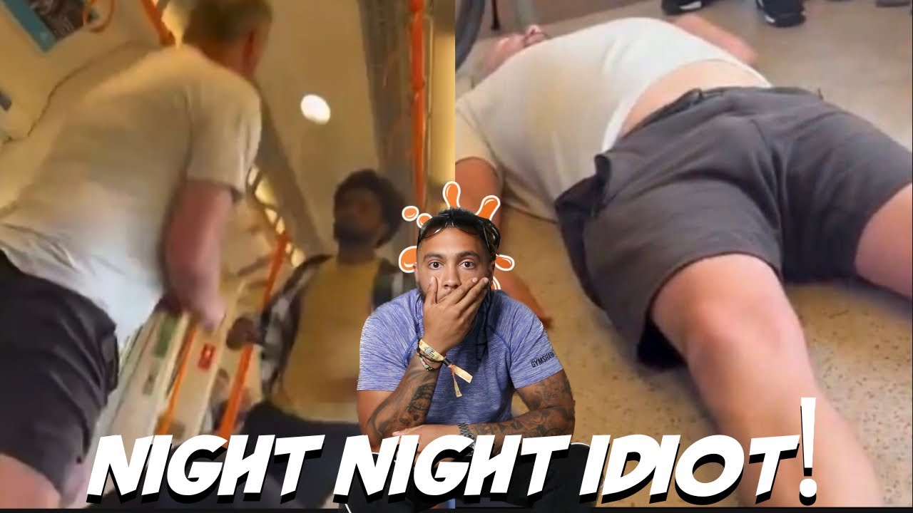 Drunken Clown Gets SPARKED OUT Cold On Train After Feeling Brave! - YouTube