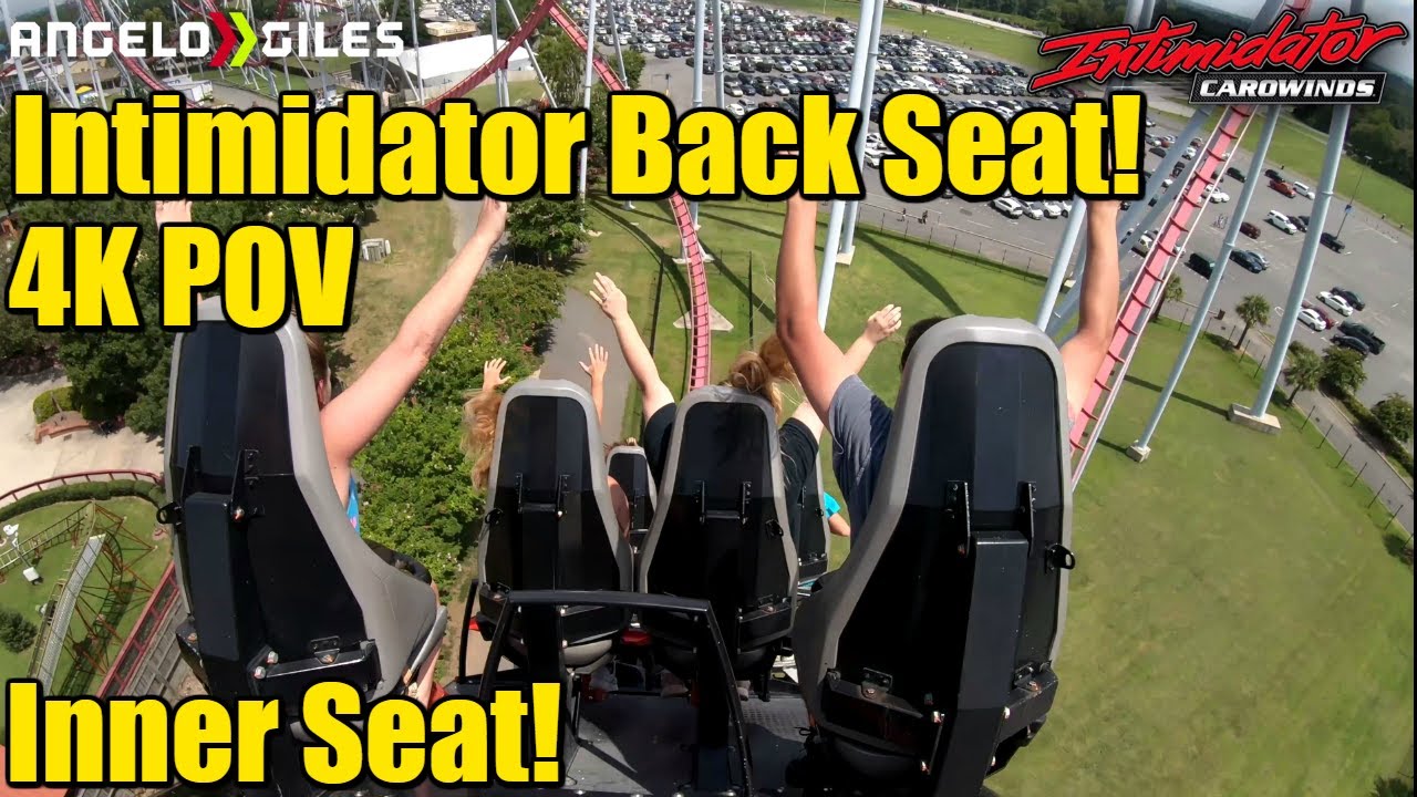 Intimidator Carowinds Seats