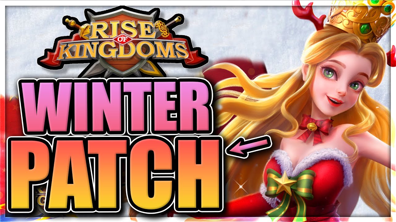 Winter Patch [7k gem event soon?] Rise of Kingdoms - YouTube