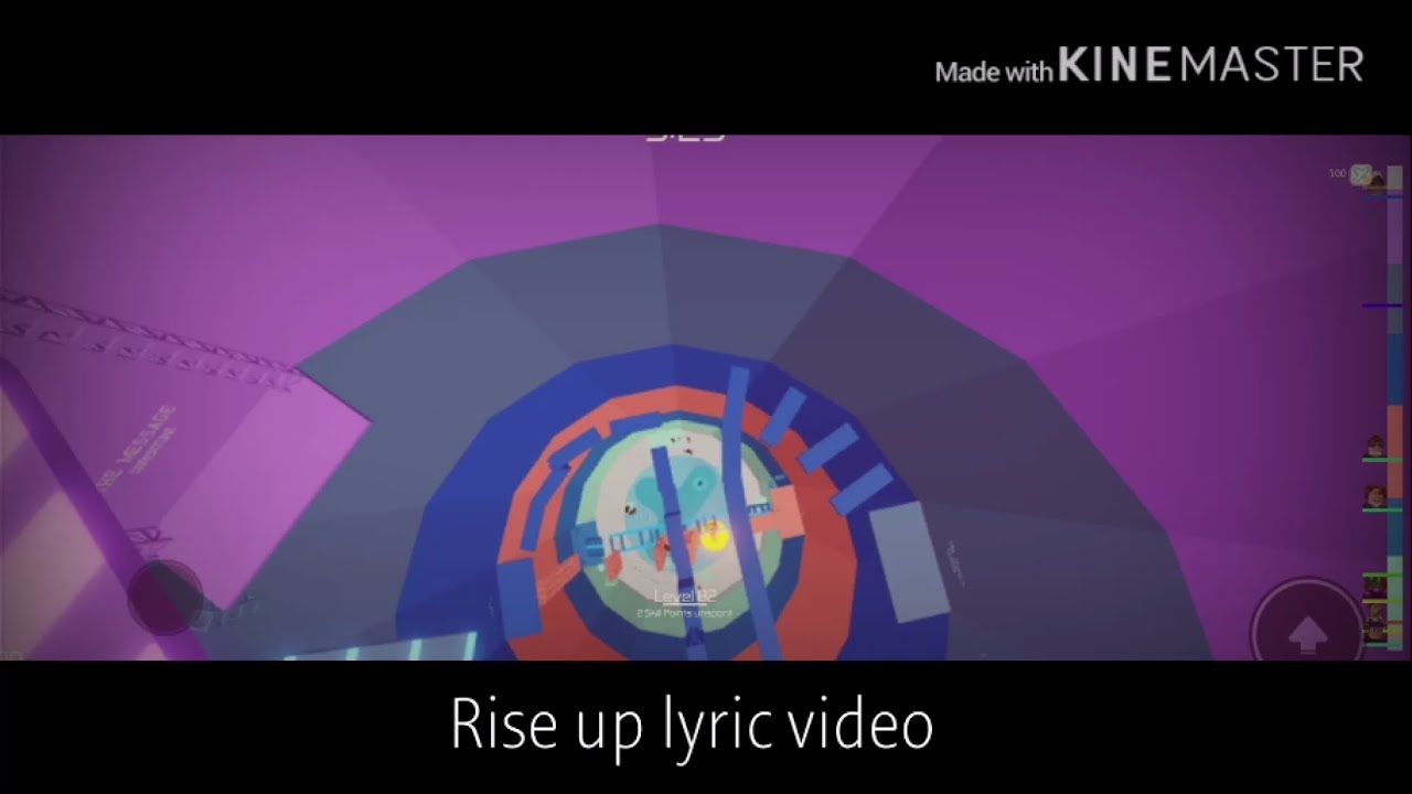 Rise up ~ the fat rat [roblox lyric video] - YouTube