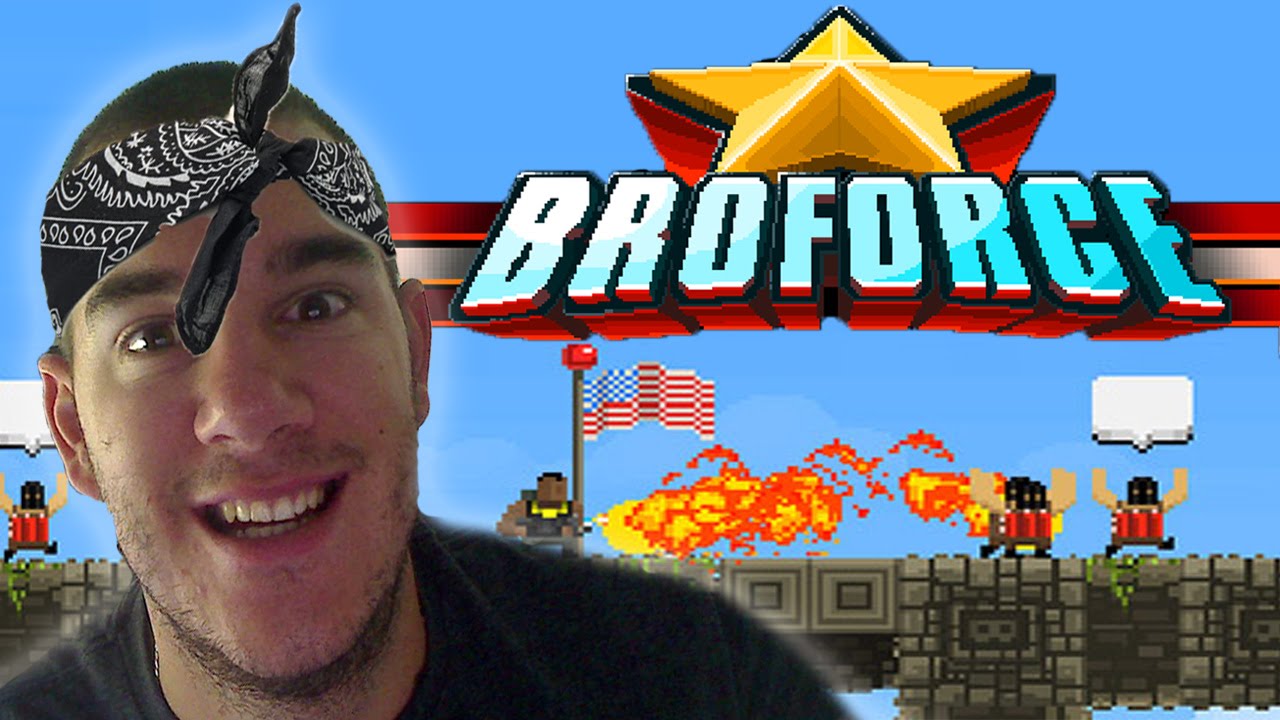 BROFORCE BROFIST!! (Miniclip Flash/Browser Gameplay) - YouTube