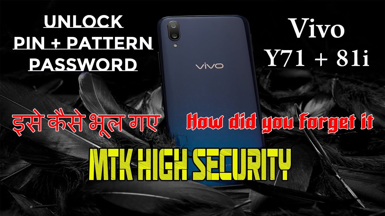 vivo 1812 Y81i + Y71 MTK Unlock 2022 - YouTube
