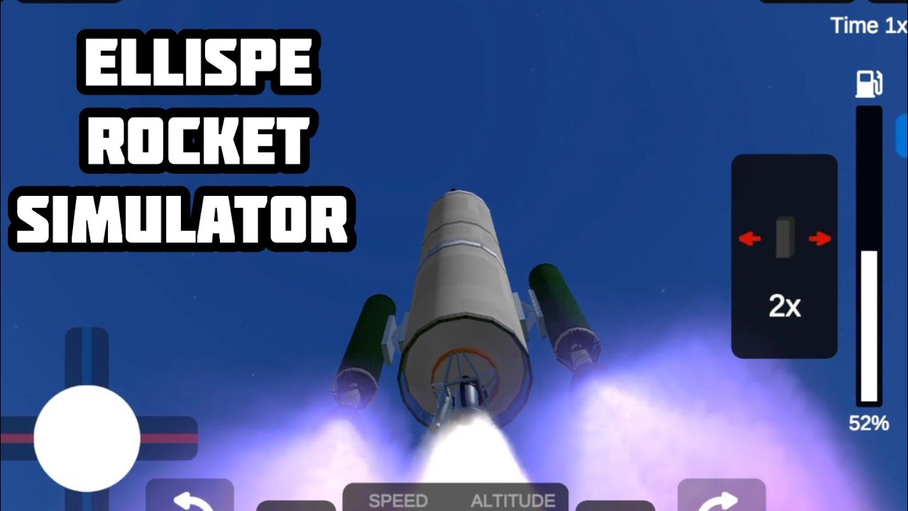 ellispe rocket simulator - 2nd launch - YouTube