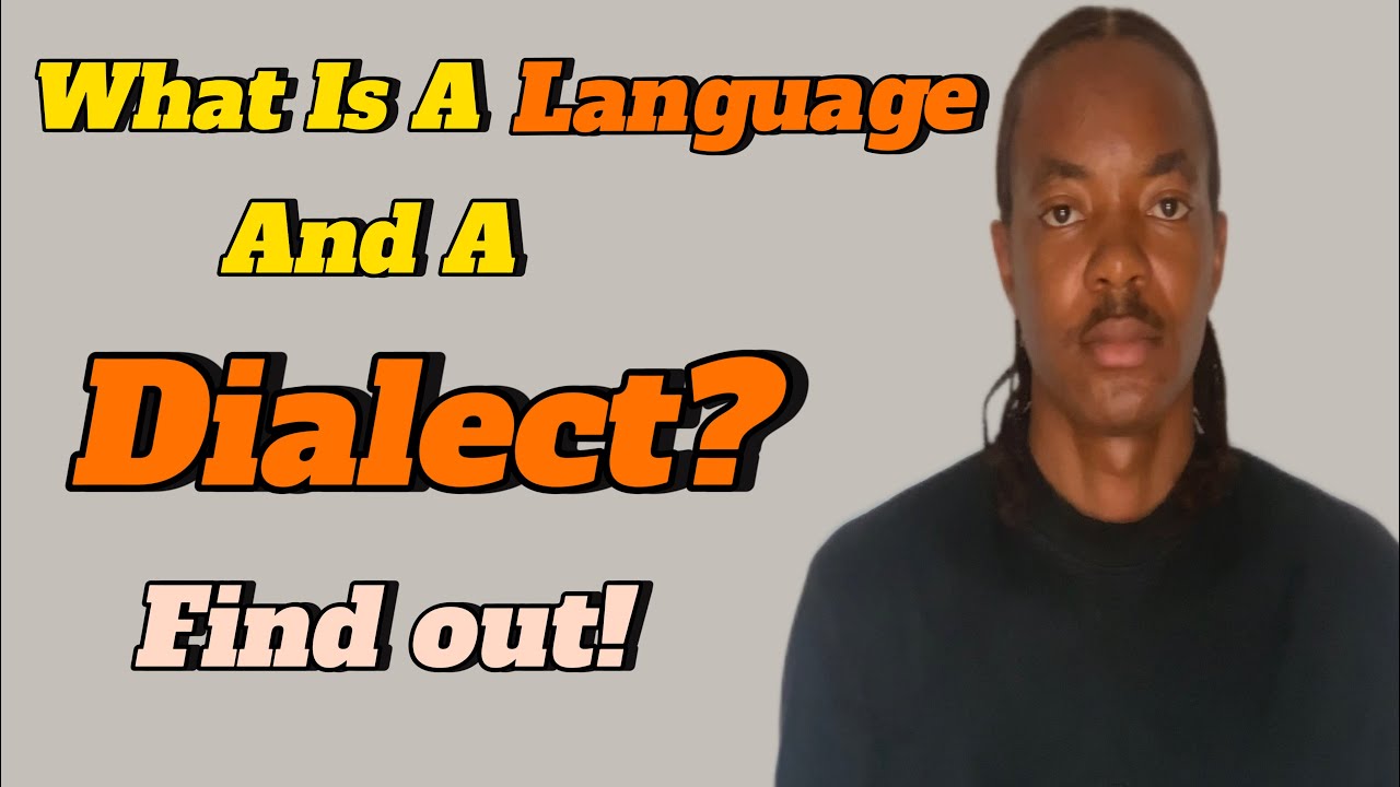 What is a language and a dialect. The whole Igbo dialects makes up Igbo ...